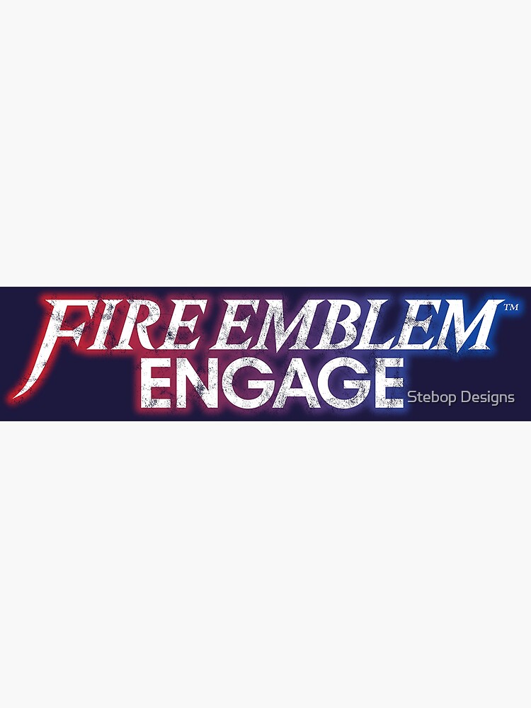 "Fire Emblem Engage Distressed Logo" Photographic Print for Sale by ...