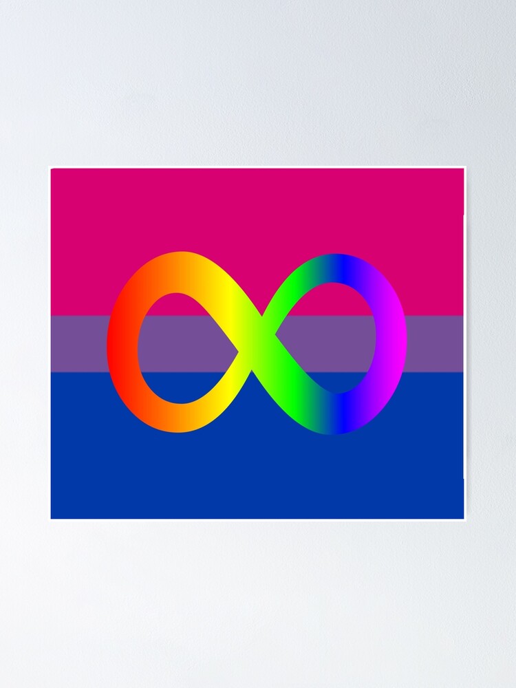 "Autistic Bisexual Pride Flag" Poster for Sale by das065 | Redbubble