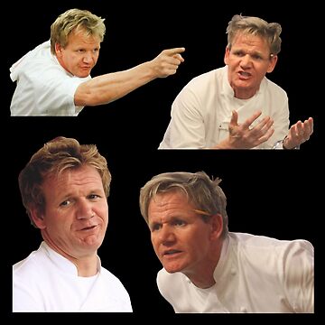 "Angry Gordon Ramsay Meme Pack" Poster for Sale by etsymerch | Redbubble
