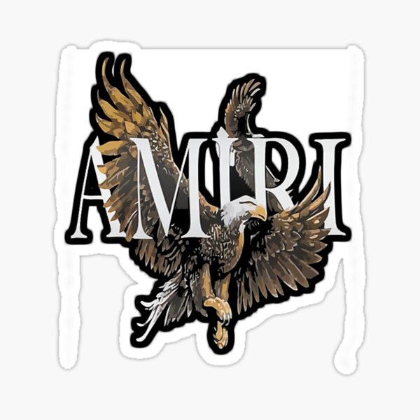 "a2 amiri white font,amiri eagle,amiri name" Sticker for Sale by ...