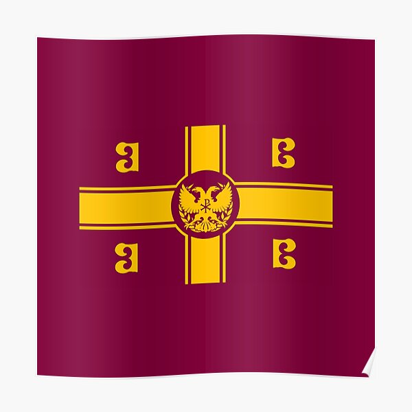 "Byzantine Empire Flag" Poster for Sale by PPGoods | Redbubble