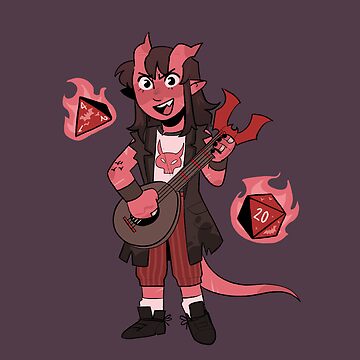 "Bardic Inspiration" Sticker for Sale by monomercy | Redbubble