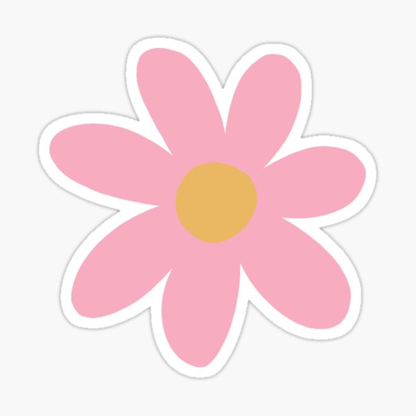 "Cute flower design " Sticker for Sale by Sanaura | Redbubble