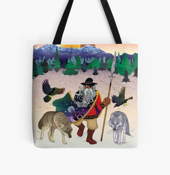 "Wodanaz/Odin" Tote Bag for Sale by scrapophilia | Redbubble