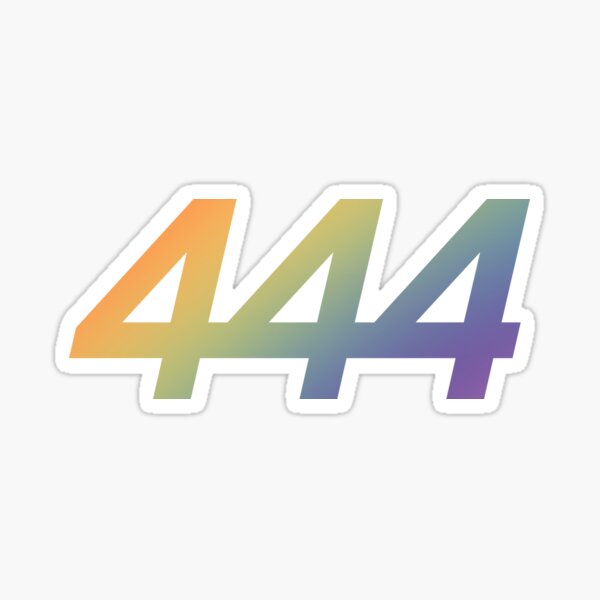 "444 Angel Numbers" Sticker for Sale by holbert-designs | Redbubble