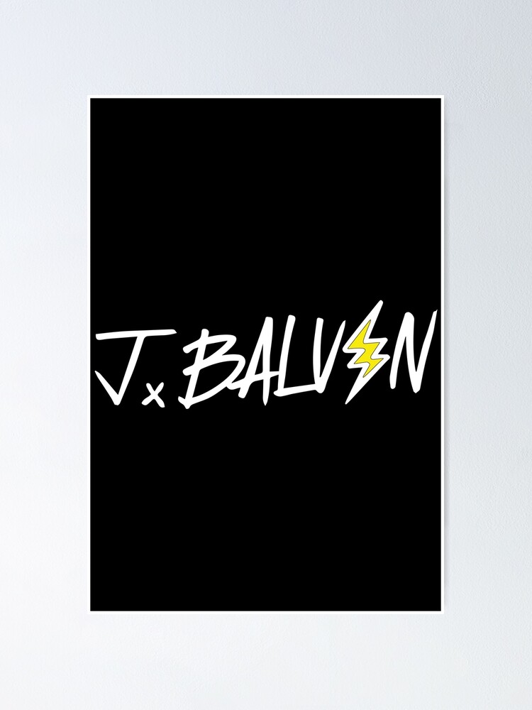 "J Balvin Merch Jbalvin Logo" Poster for Sale by BenizMass | Redbubble