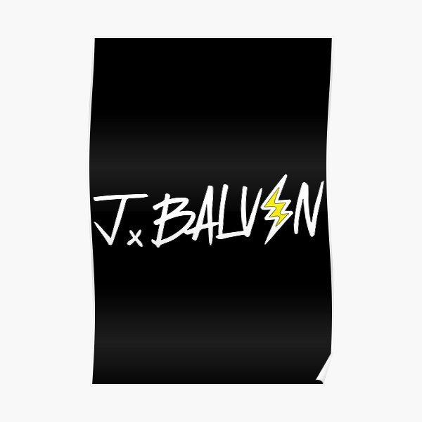 "J Balvin Merch Jbalvin Logo" Poster for Sale by BenizMass | Redbubble
