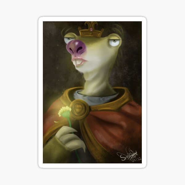 "Sid Ice Age" Sticker for Sale by Plulto | Redbubble