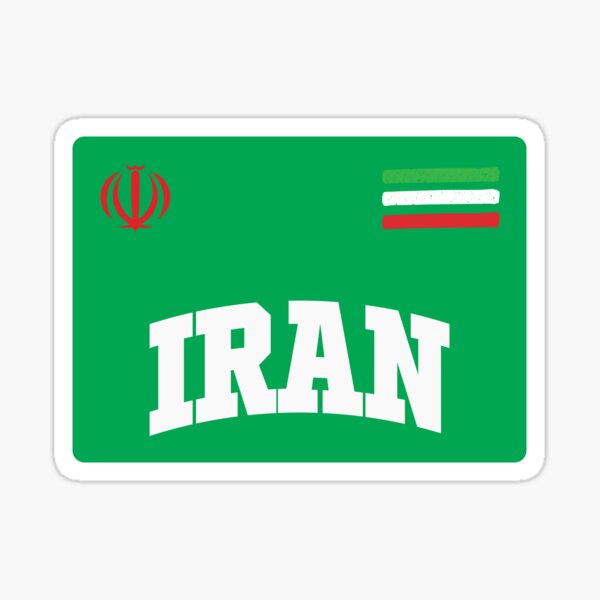"Vintage Iranian Pride Flag Of Iran" Sticker for Sale by MrEddie10 ...