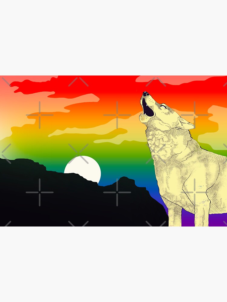 "Subtle Queer Flag" Sticker for Sale by TheGhostsAttic | Redbubble