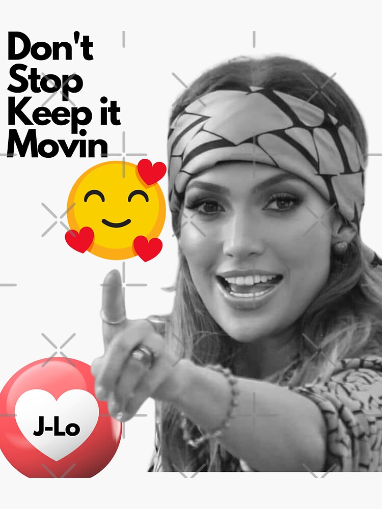 "Jennifer Lopez T-Shirts And Posters" Sticker for Sale by bfadul ...