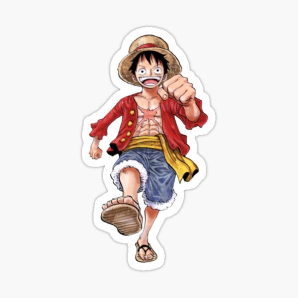 "Manga Luffy" Sticker for Sale by KrusherUS1338 | Redbubble