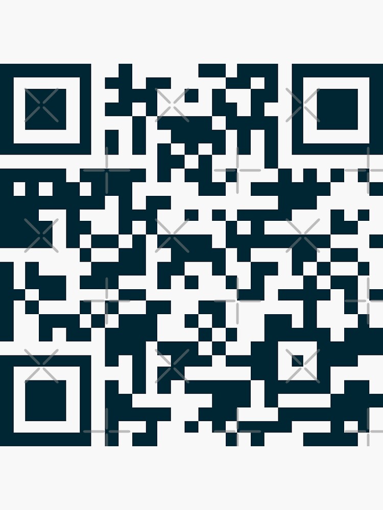 "Voskhodart Neocities Website QR Code" Sticker for Sale by VoskhodArt ...