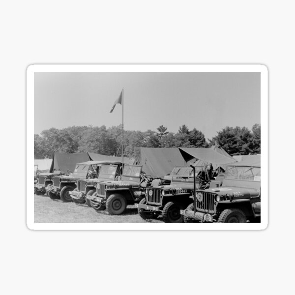 "Motor Pool" Sticker for Sale by TPD-Photos | Redbubble