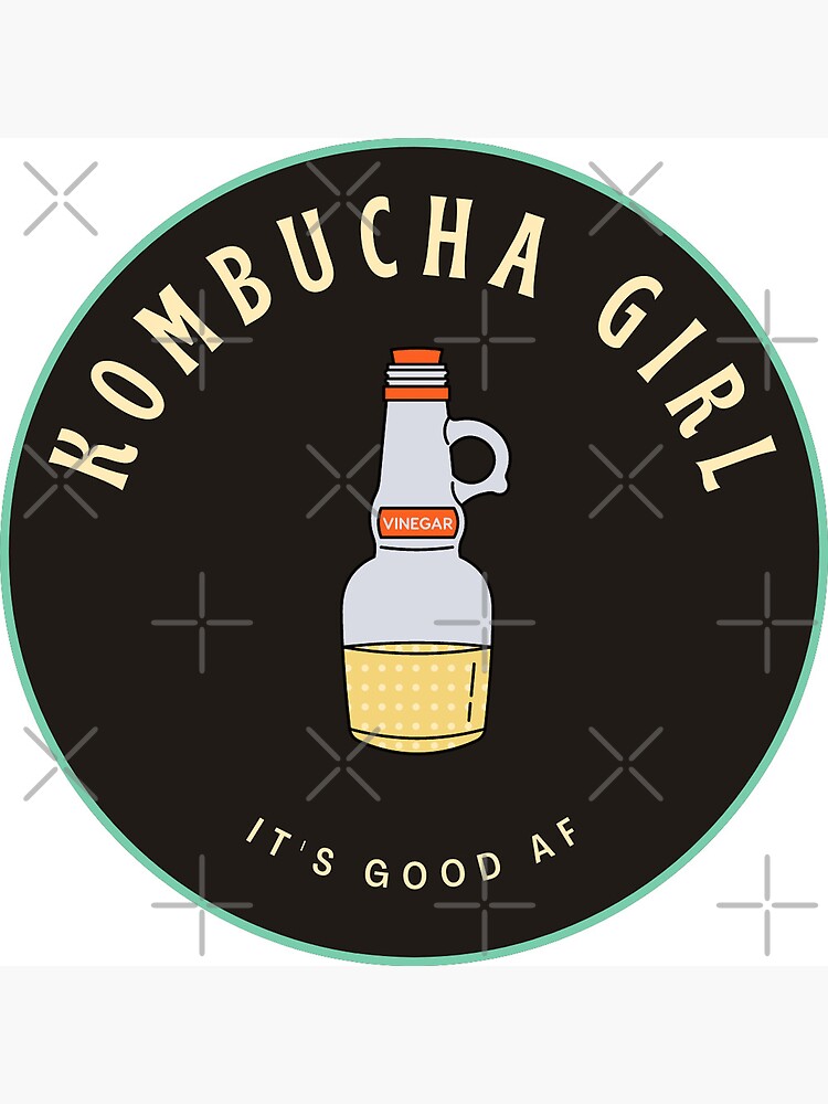 "Kombucha Girl" Poster for Sale by DiscoCheetah | Redbubble