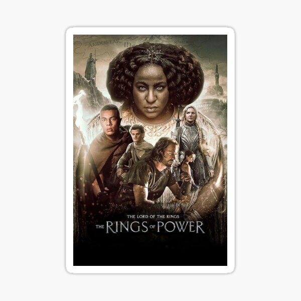 "Rings Of Power 2022" Sticker for Sale by Roxal | Redbubble