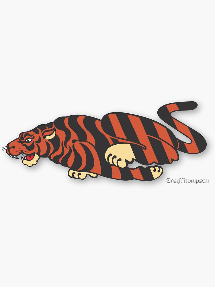 "Grumman Tiger" Sticker for Sale by GregThompson | Redbubble