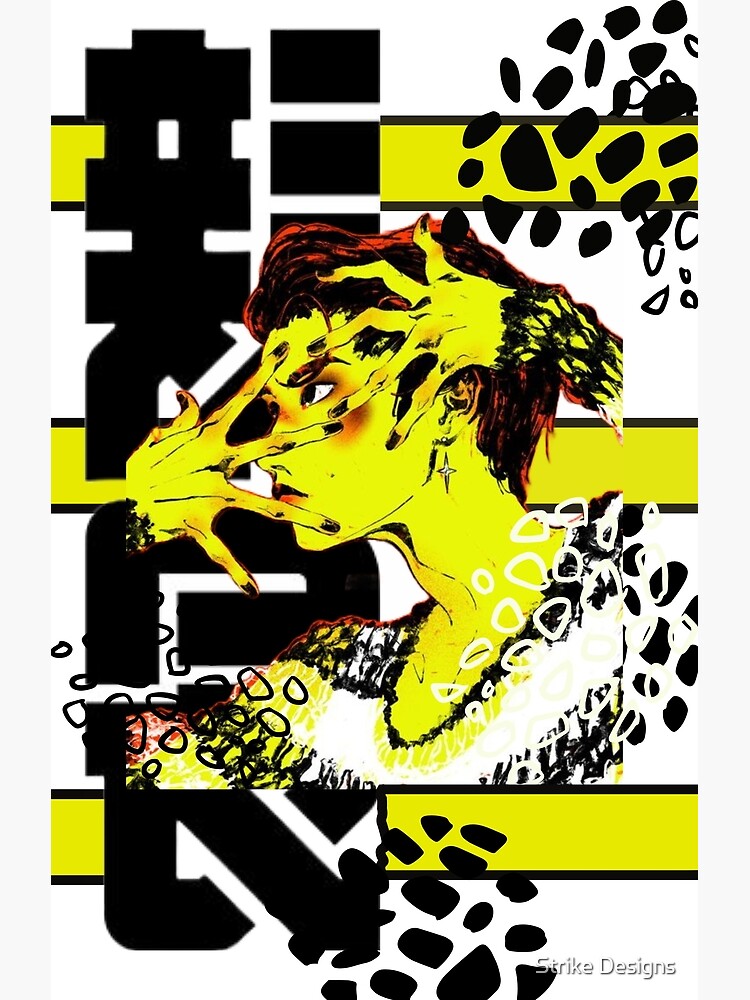 "colorful anime design collage Asian typography 2022" Poster for Sale ...