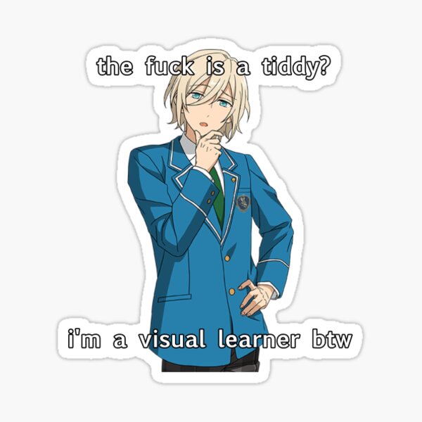 "eichi zero bitches" Sticker for Sale by rltonedeafbard | Redbubble