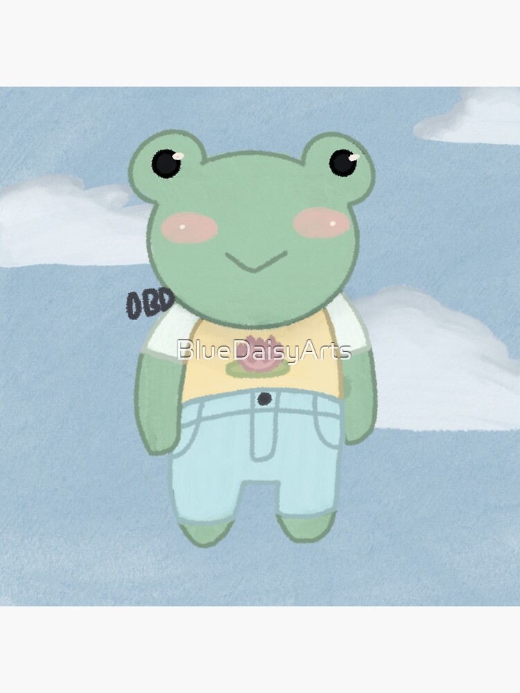 "Fred the Frog" Sticker for Sale by BlueDaisyArts | Redbubble