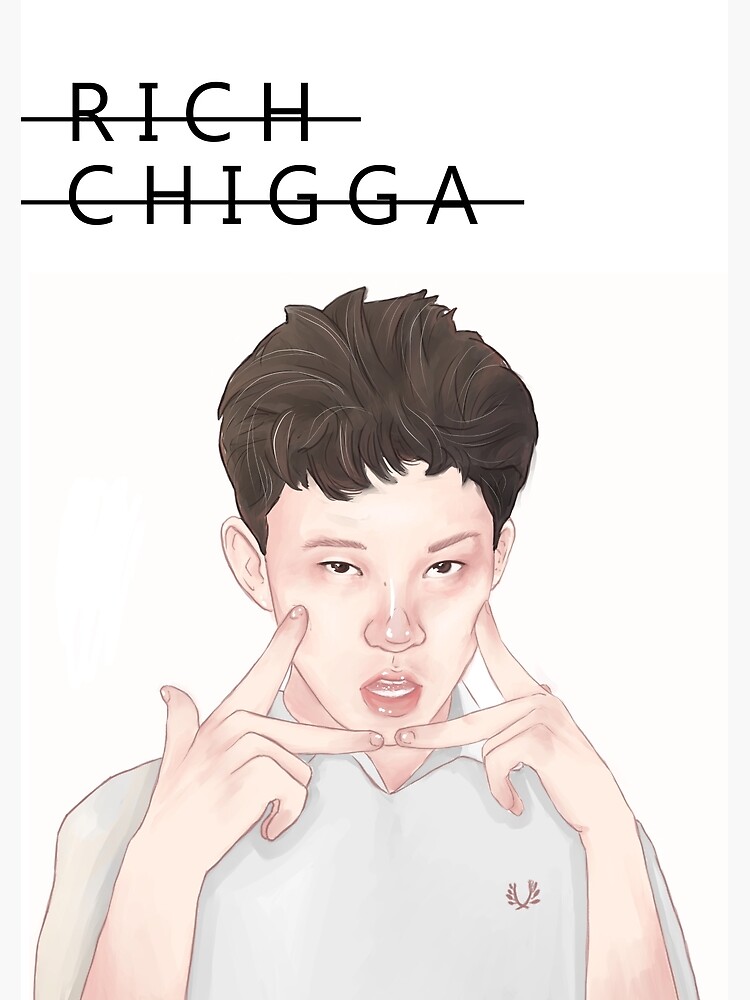 "Rich Chigga Print" Art Print by tcddy | Redbubble