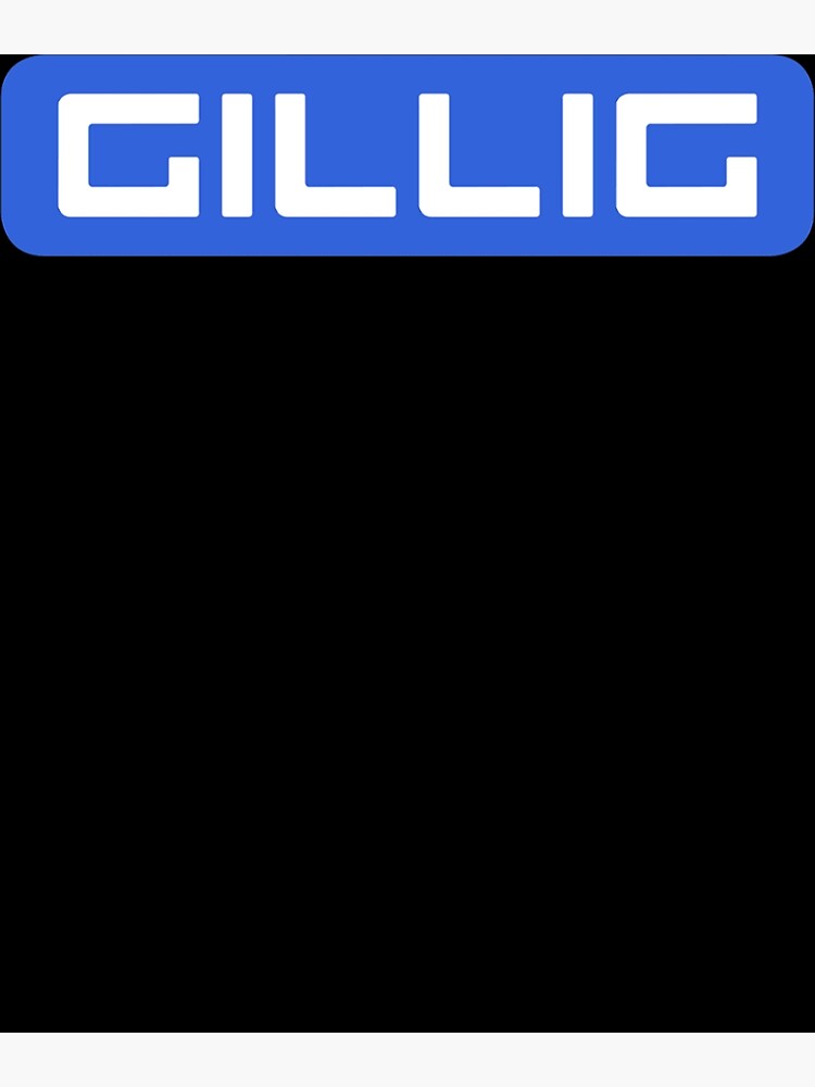 "Gillig Logo" Poster for Sale by OWENBATESD | Redbubble
