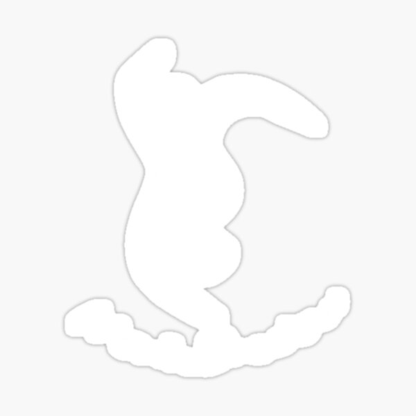 "Moving Shadow Cursive Logo" Sticker for Sale by BrittneyClark00 ...