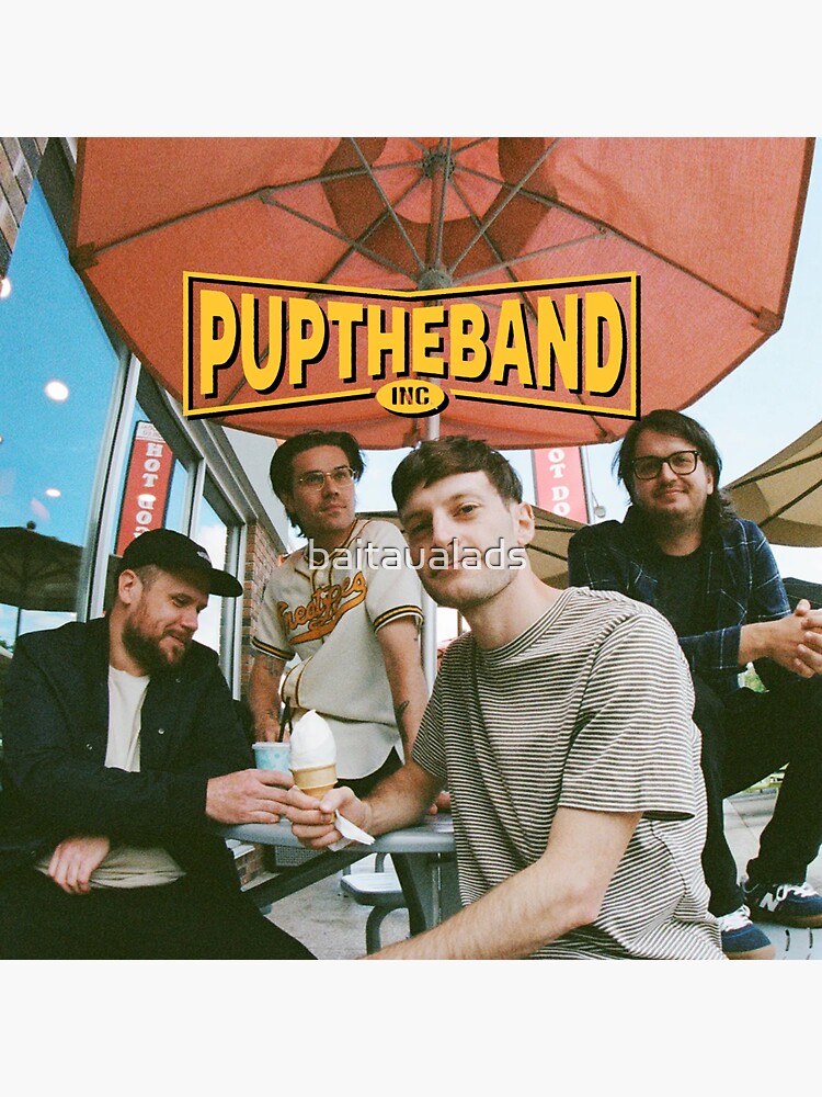 "The PUP Band One" Sticker for Sale by baitaualads | Redbubble