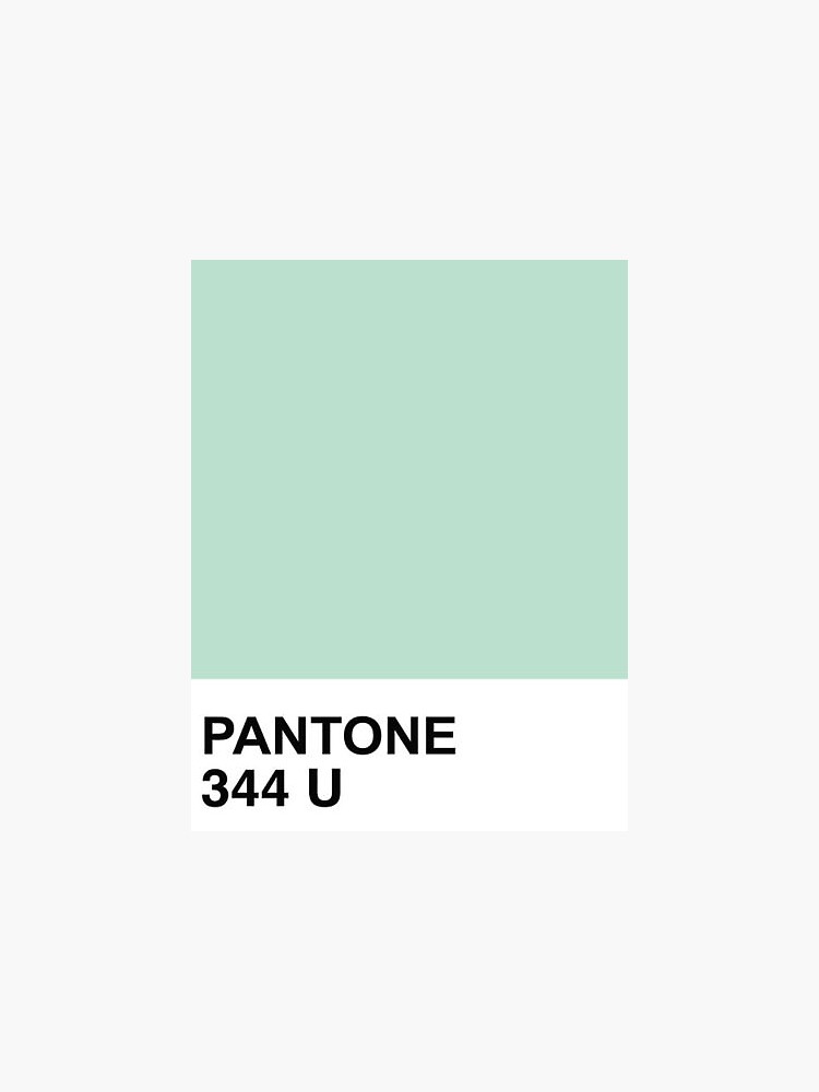 "pantone mint" Sticker for Sale by jamonbread | Redbubble