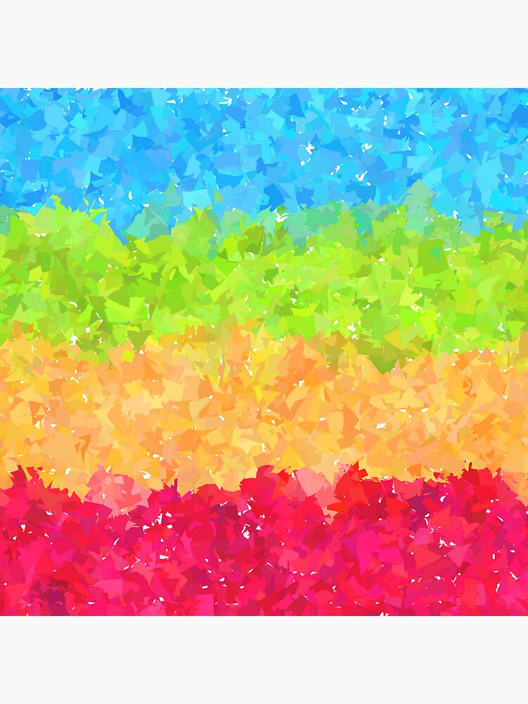 "Groovy Funky Abstract Panromantic Pride Flag" Sticker for Sale by ...