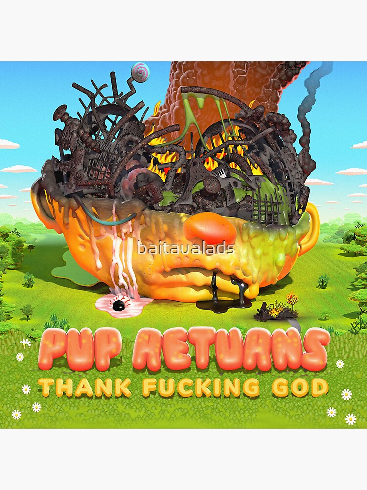 "TPU04 The PUP Band One" Sticker for Sale by baitaualads | Redbubble