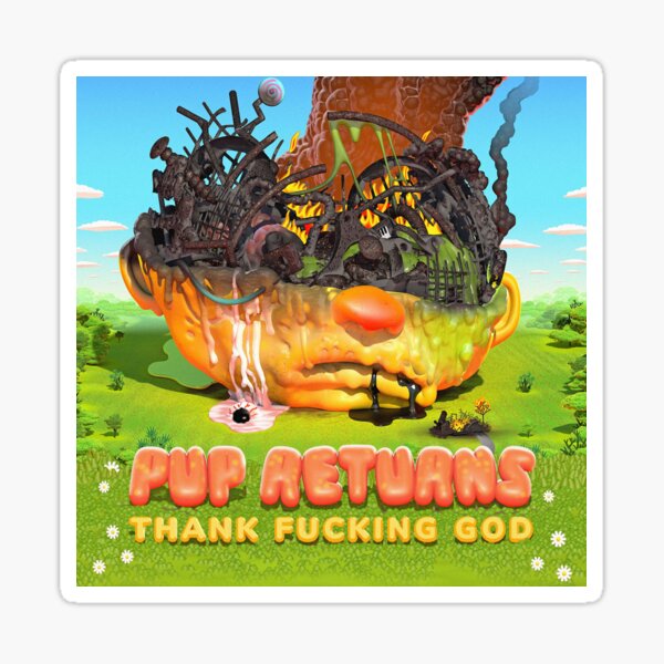 "TPU04 The PUP Band One" Sticker for Sale by baitaualads | Redbubble