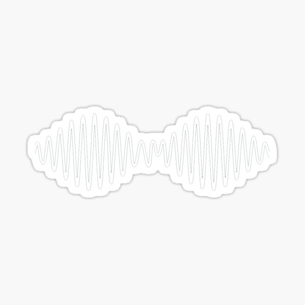 "white vibration" Sticker for Sale by israelamon | Redbubble