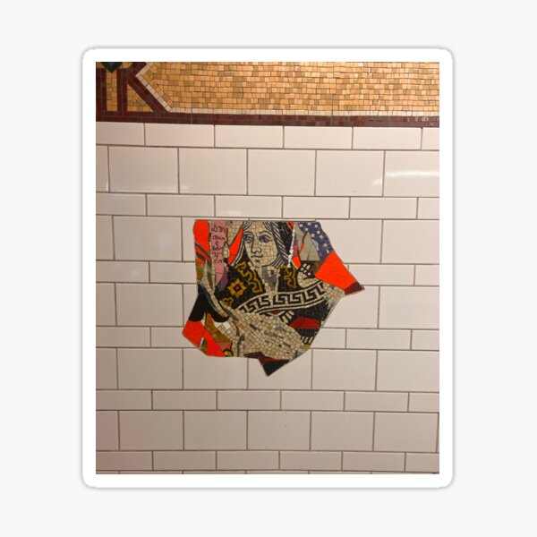 "Subway " Sticker for Sale by Abeink1030 | Redbubble