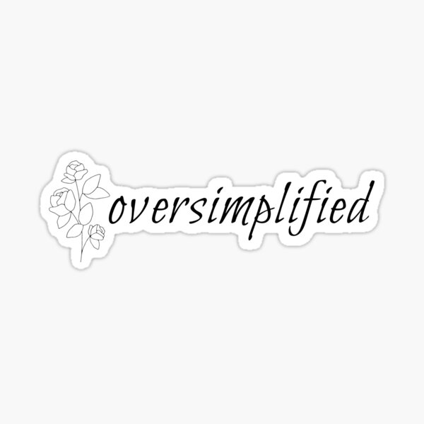 Oversimplified Merch & Gifts for Sale | Redbubble