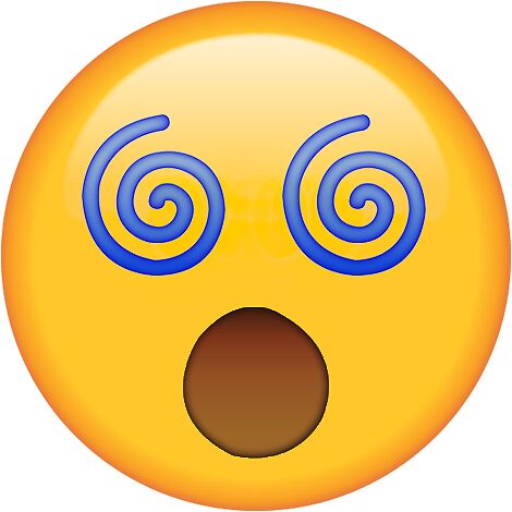 "Dizzy/Crazy Eyes Secret Emoji | funny internet meme" Stickers by ...