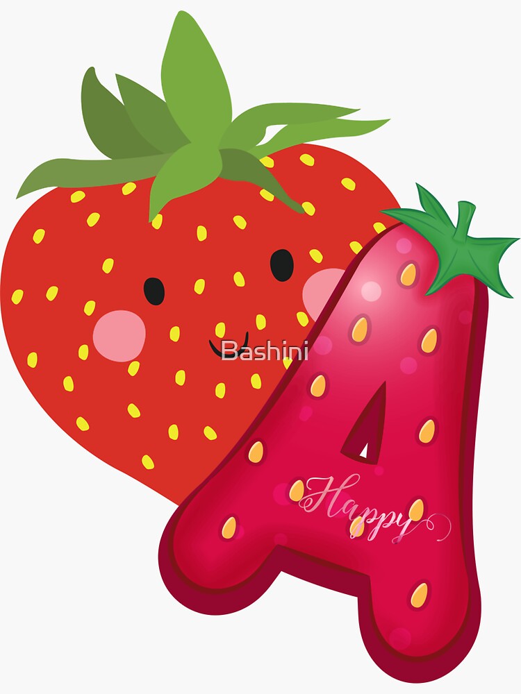 "Letter A design" Sticker for Sale by Bashini | Redbubble