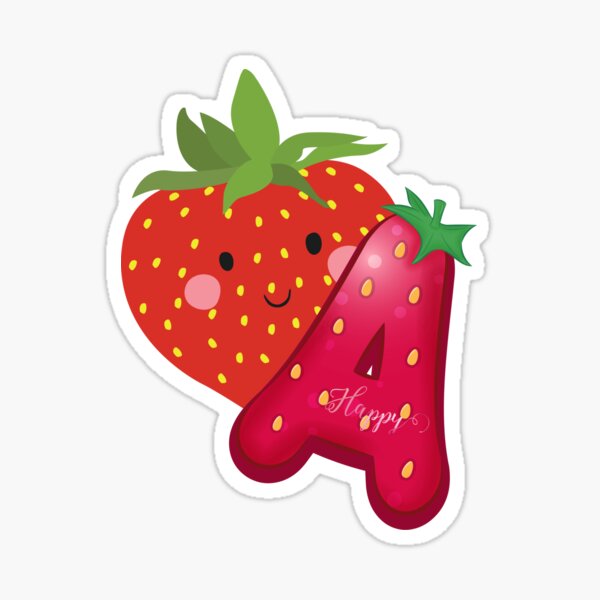 "Letter A design" Sticker for Sale by Bashini | Redbubble