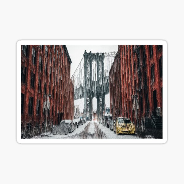 "New York City" Sticker for Sale by nycruss1 | Redbubble
