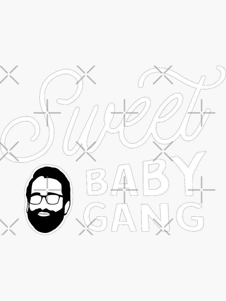 "Sweet Baby Gang" Sticker for Sale by 1991vintage | Redbubble