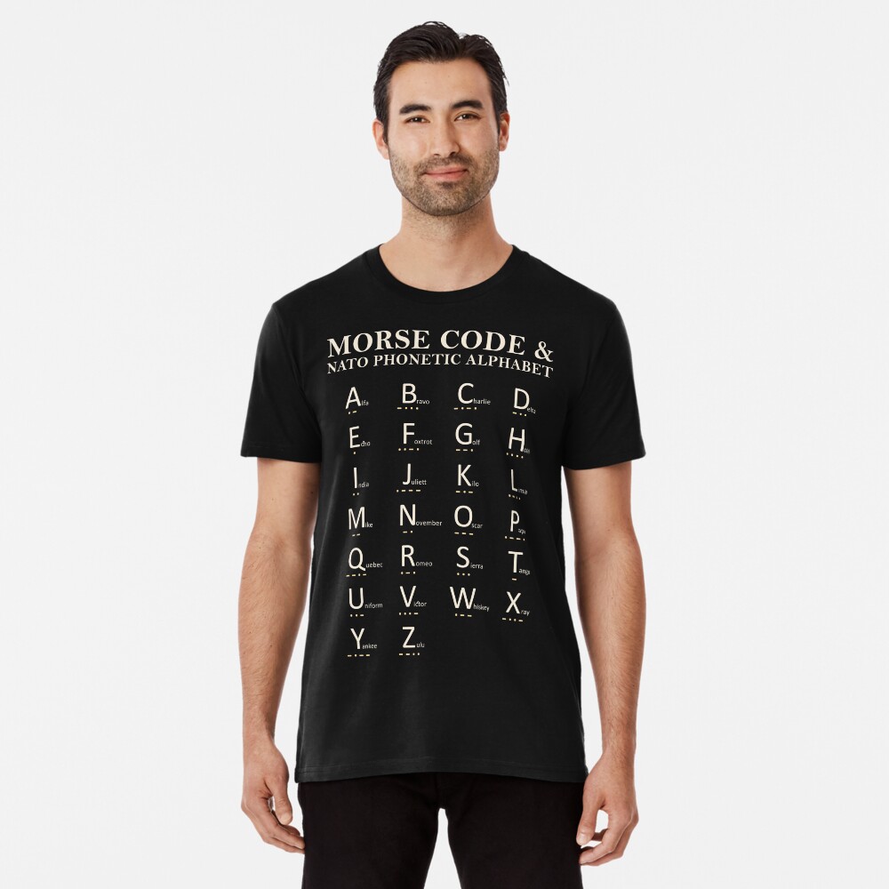 "Morse Code And Phonetic Alphabet" Art Board Print for Sale by rogue ...