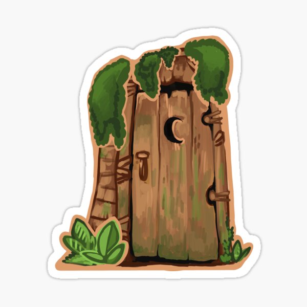 "The Outhouse :) - AeShrektic Series " Sticker for Sale by Teale1 ...
