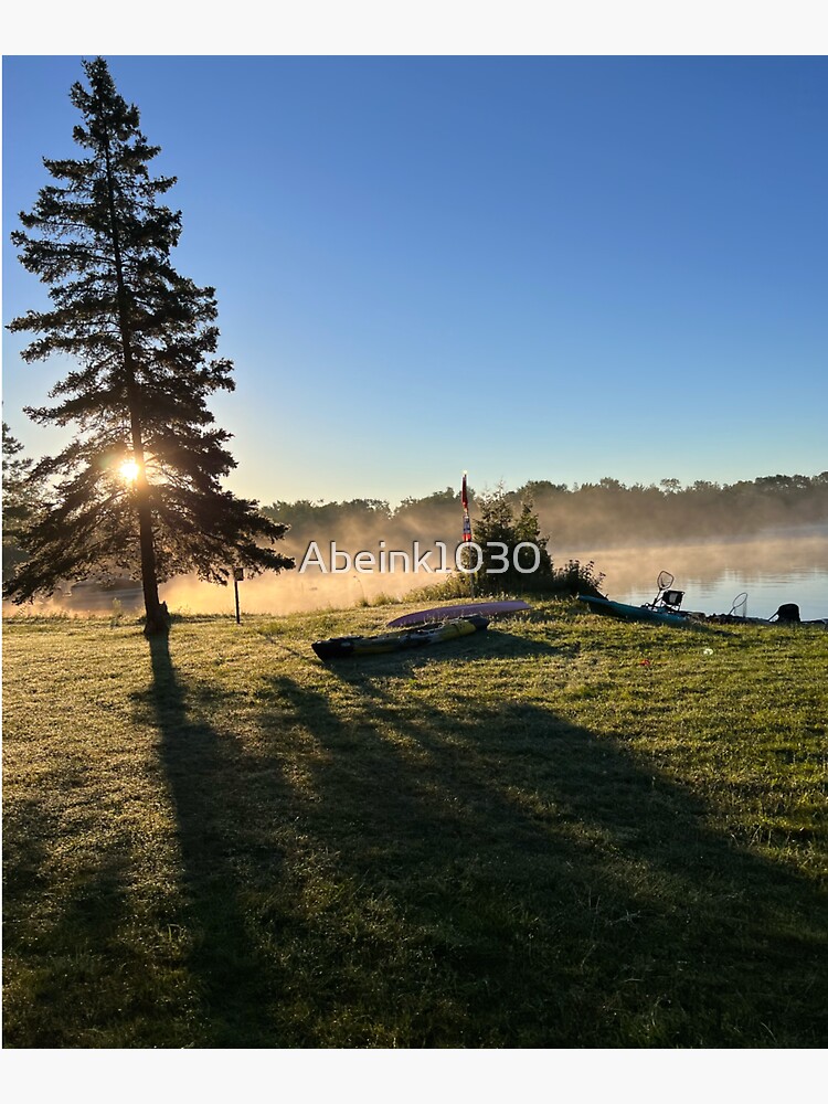 "Morning, Misty Light" Sticker for Sale by Abeink1030 | Redbubble