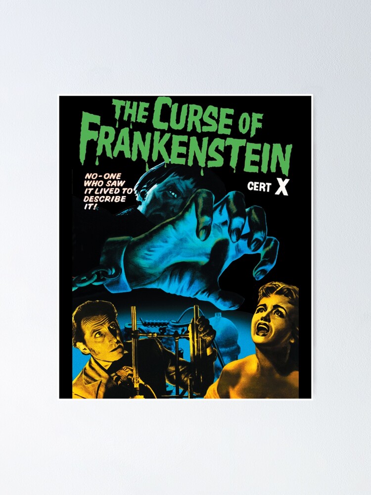"The Curse of Frankenstein - Original Hammer" Poster for Sale by ...