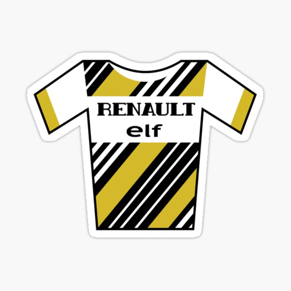 "Retro Jerseys Collection - Renault " Sticker for Sale by IsabelNewton ...