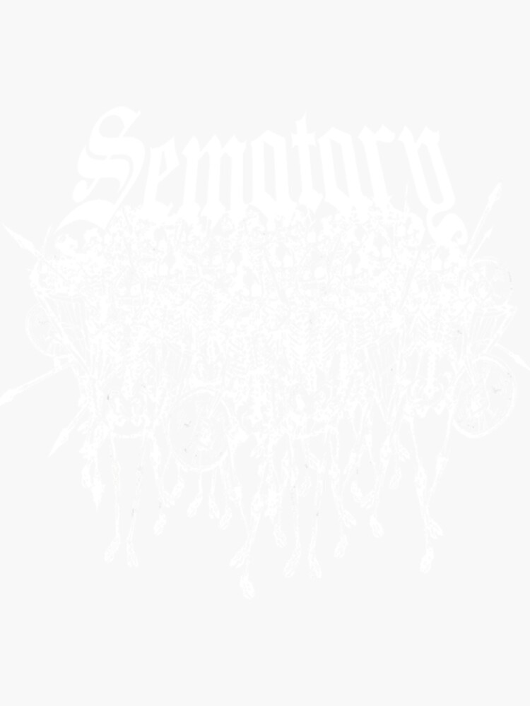"Sematary Logo" Sticker for Sale by NATHANKRUEGE | Redbubble