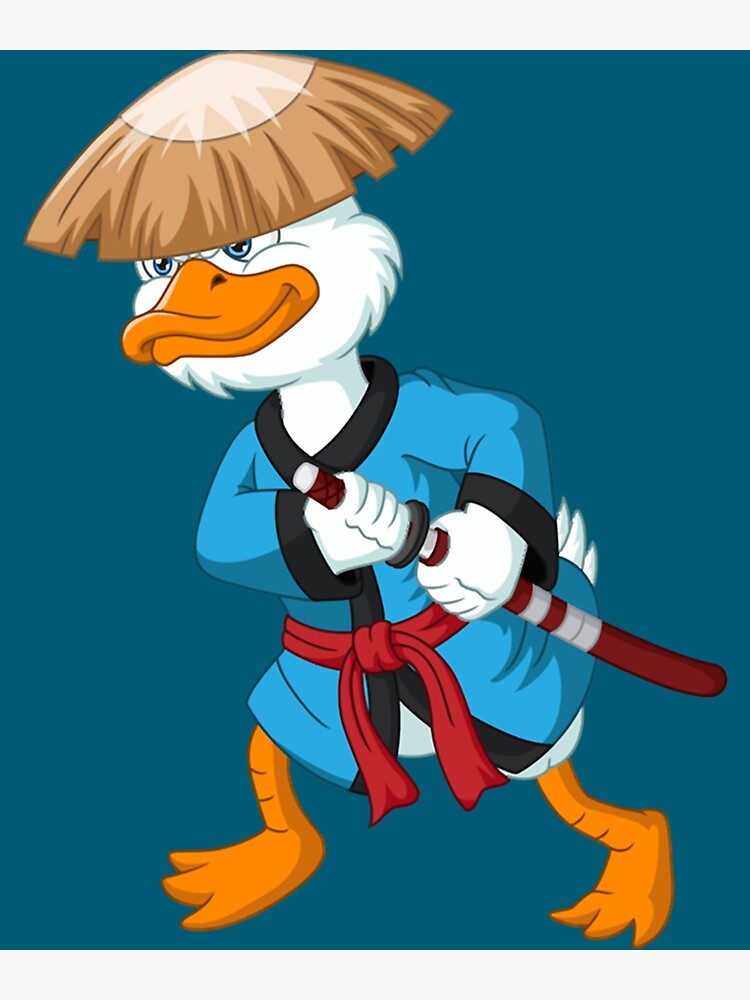 "Duck with a sword " Poster for Sale by EllisOtis | Redbubble