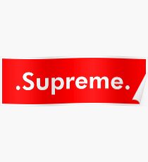 Supreme: Posters | Redbubble