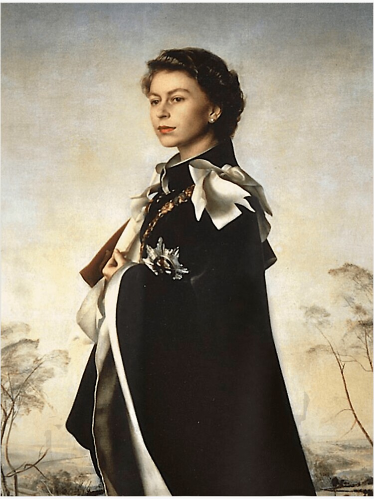 "Young Monarch Queen British Queen II " Sticker for Sale by bagenajayib ...