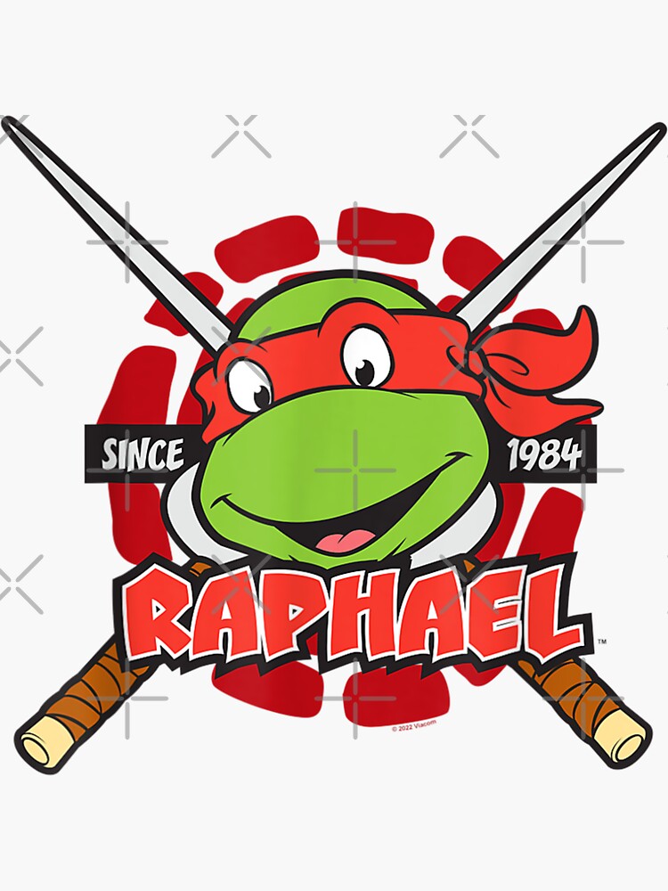 "Raphael Since 1984" Sticker for Sale by AnnaNielsen47 | Redbubble